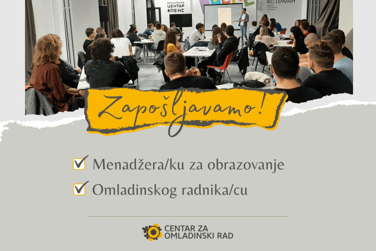 Home page - Centar za omladinski rad